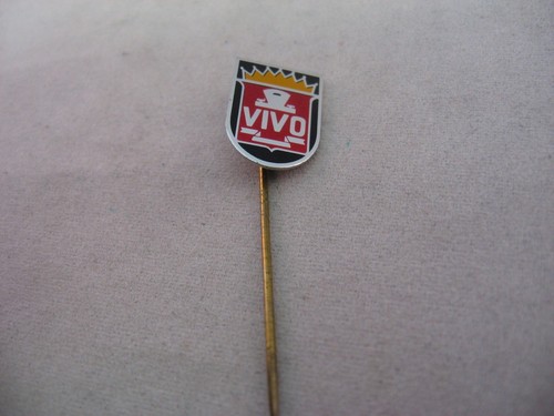 VIVO Logo Vintage Foreign Mens Hat Stick Pin Advertising | eBay