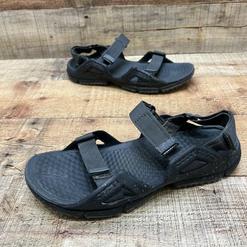 Merrell Select Grip Black/Gray Womens Strap Slingback Water Sandals ...