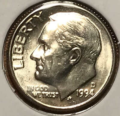 1994 D Roosevelt Dime | eBay