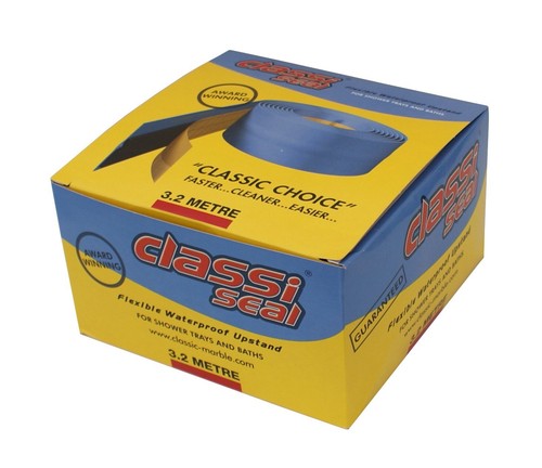 CLASSI SEAL Flexible Waterproof Upstand 3.2m (for sealing showers ...