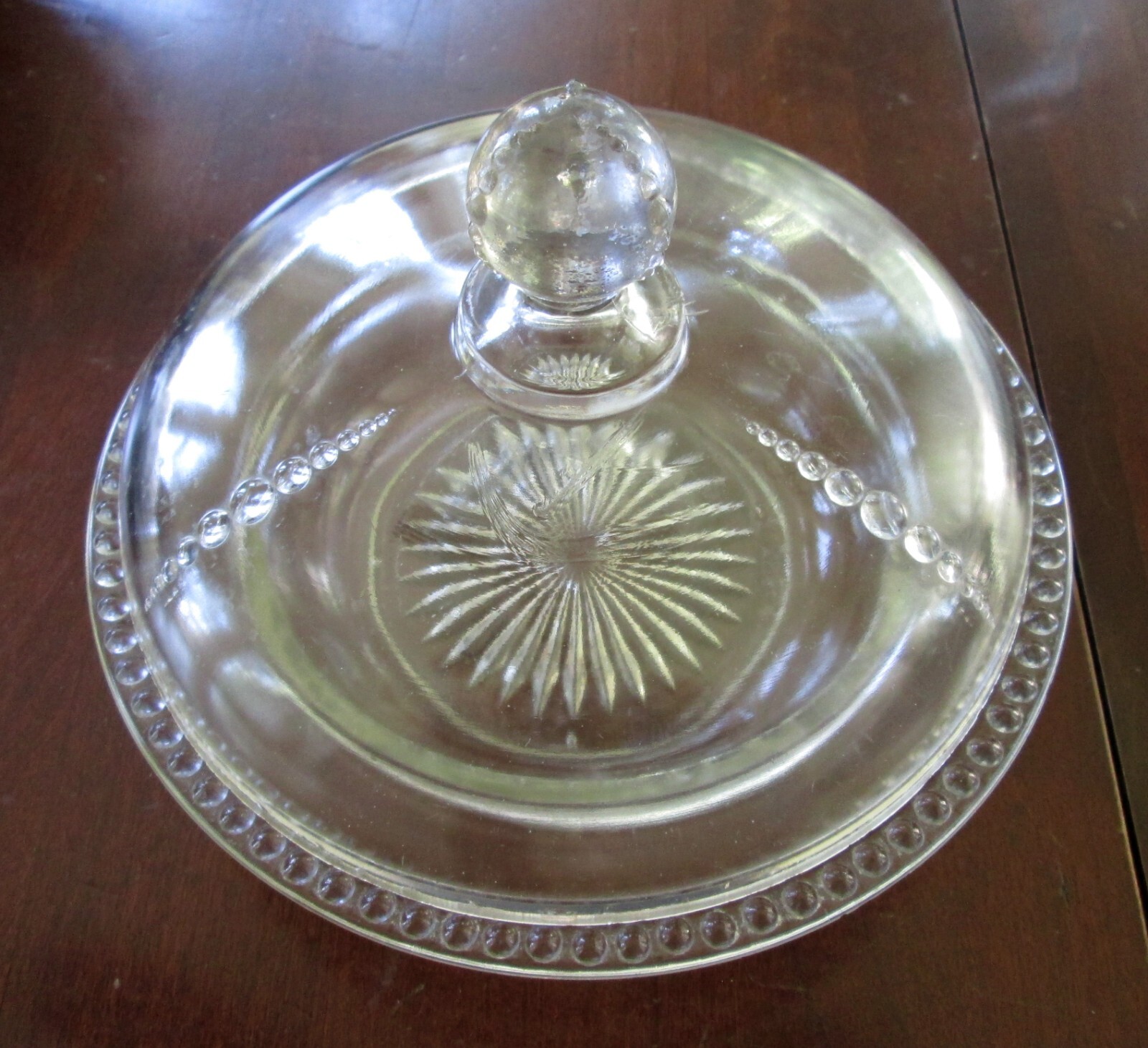 EAPG KOKOMO GLASS No. 140; Bead Column Lidded Butter / Compote Mule Dish 1903 | eBay