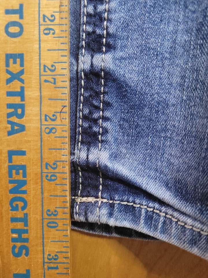 Buckle BKE Derek Straight Leg Medium Wash 31R Denim Jeans | eBay