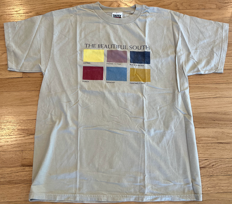 Vintage 2000 The Beautiful South concert Painting It Red tour t-shirt ...