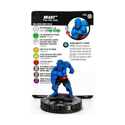 Marvel Heroclix Giant-Size X-Men Beast #009 (C) NM | eBay
