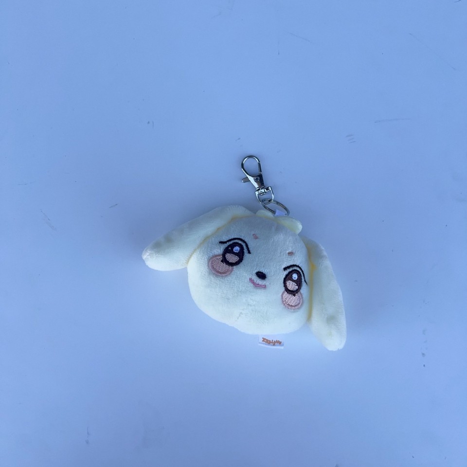 NEW ATEEZ ANITEEZ Cartoon Doll Head Keychain SANdeoki DDEONGbyeoli ...
