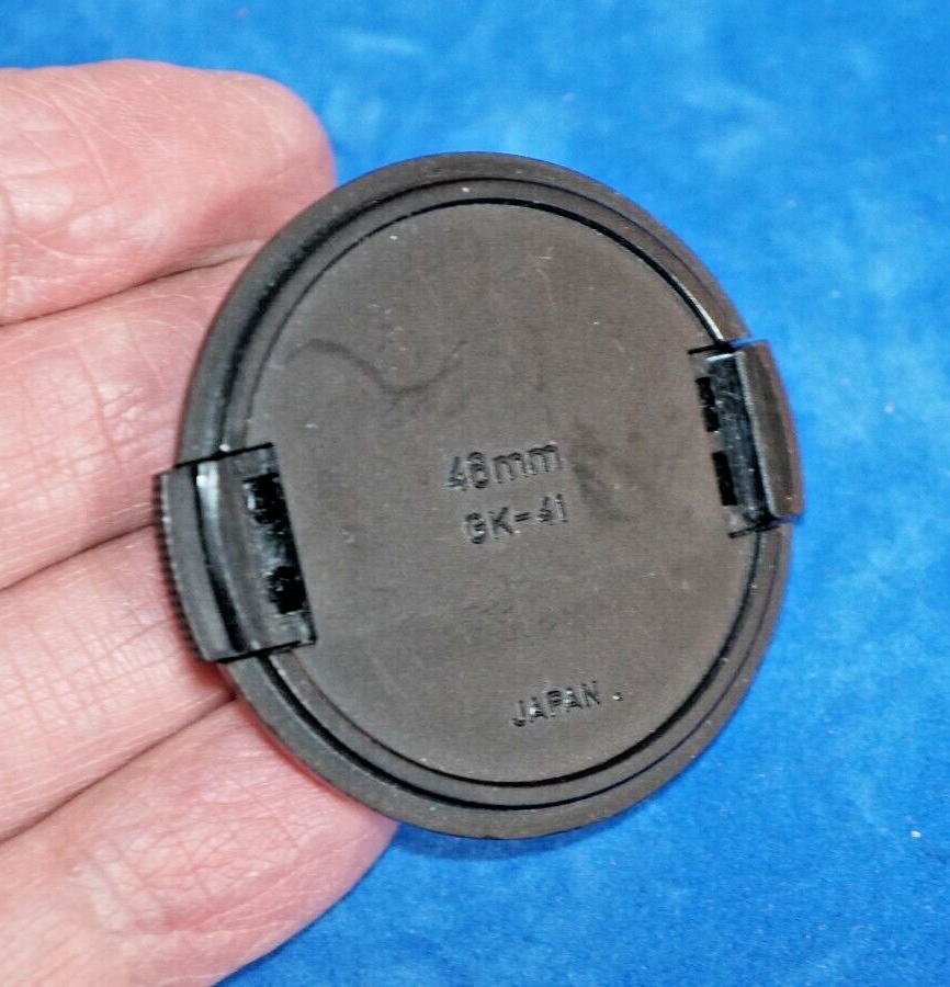 Contax 46mm GK-41 BLACK Finish FRONT LENS CAP ORIGINAL | eBay