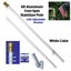 6ft Aluminum Spinning Stabilizer Flag Pole White Bracket Tangle Free (w ...