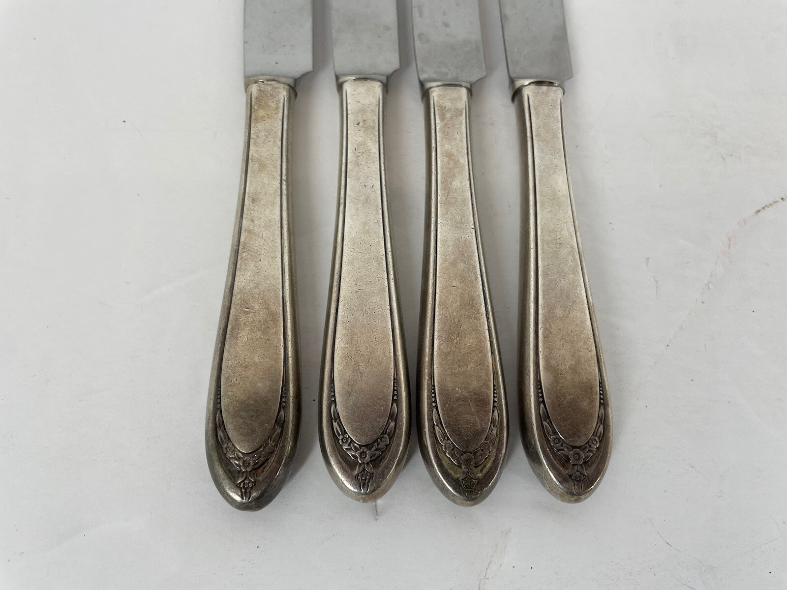 Vintage Set of 4 Insico Stainless Flatware Knives | eBay