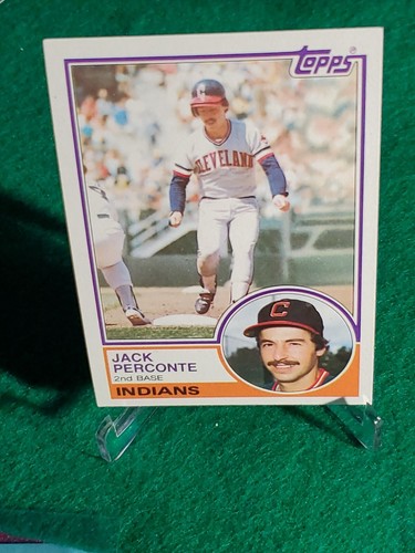 1983 Topps Baseball #569 Jack Perconte Cleveland Indians | eBay