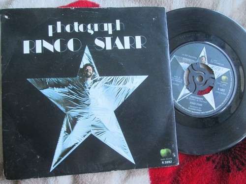 Ringo Starr ‎– Photograph Apple Records ‎– R 5992 UK 7inch 45 Vinyl ...