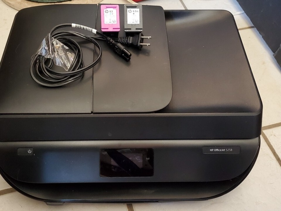 HP OfficeJet 5258 All-in-One Printer Scanner Wireless | Inkjet | 4800 x ...