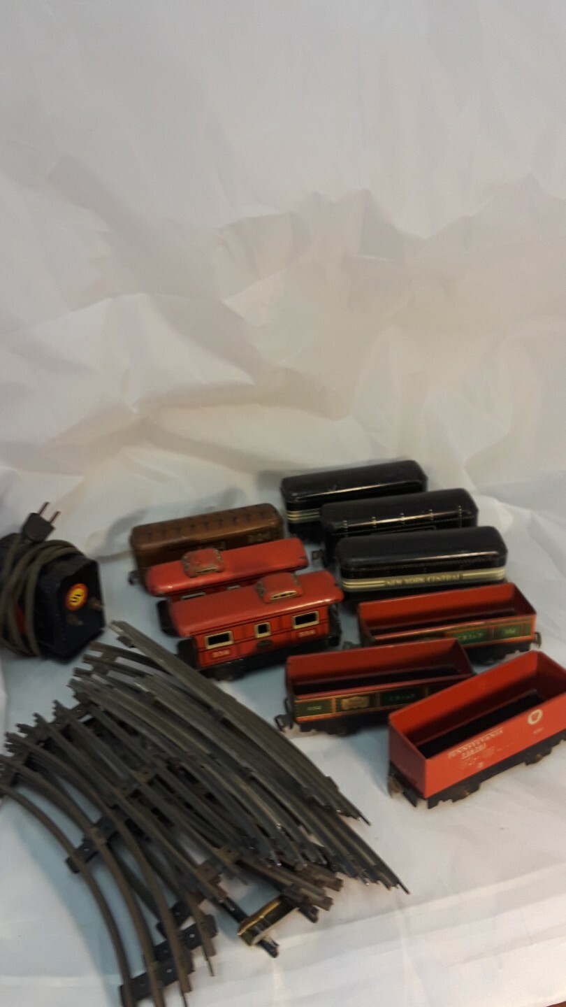 Vintage Marx Electric Train Set 9 Pieces Made in UsA | eBay