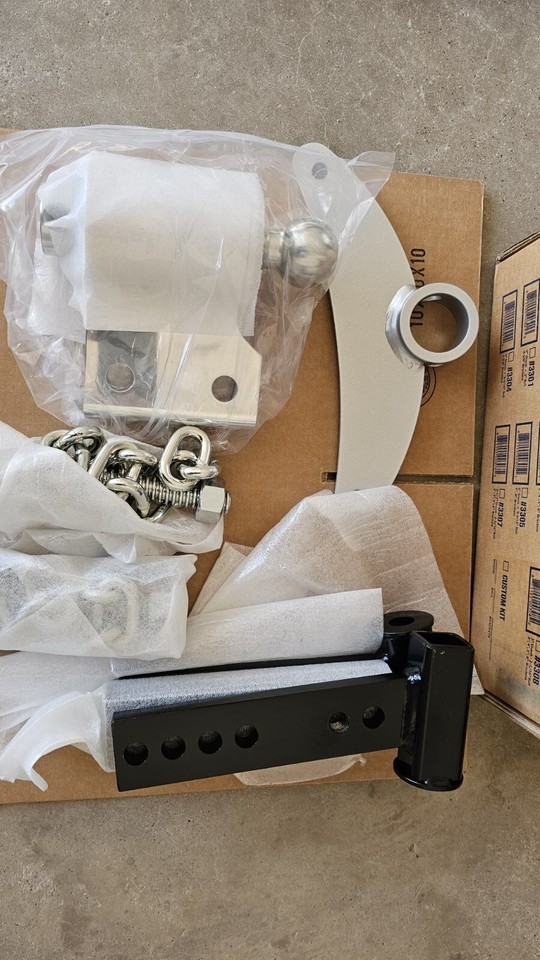 Andersen No-Sway Weight Distribution Hitch 4" drop/rise 2.0" ball 3"-6 ...