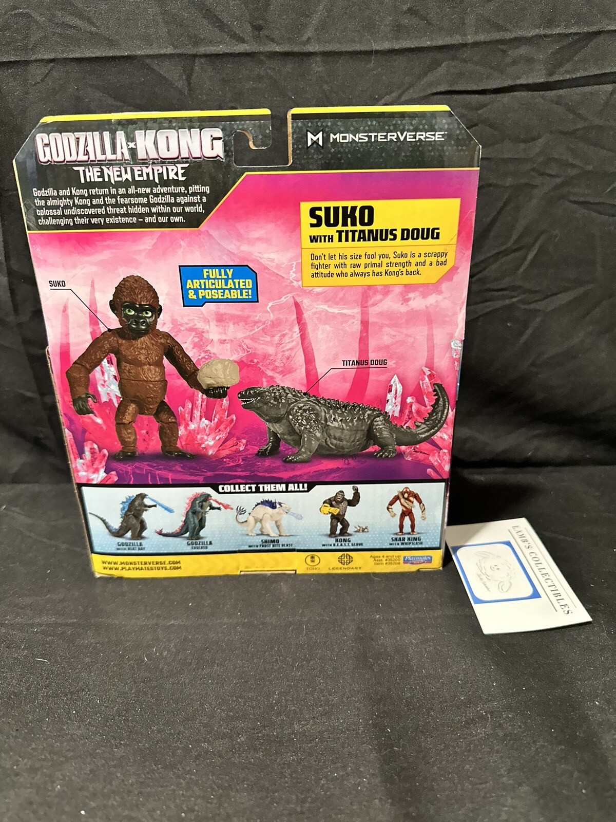 Suko with Titanus Doug Godzilla X Kong: The New Empire action figures ...
