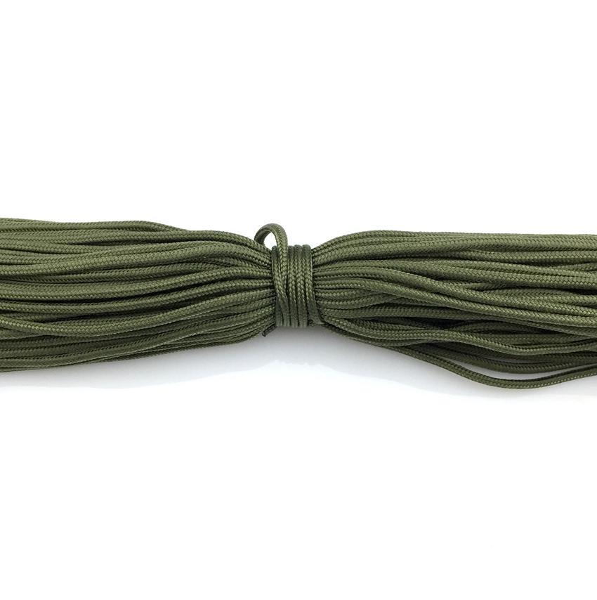 50-100FT 2mm Paracord Camping Rope Parachute Cord Tent Lanyard Rope ...