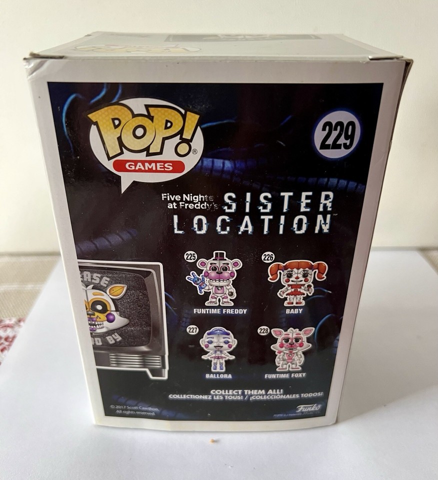 FNAF Funko Pop Lolbit #229 Fall Convention Exclusive 889698208932| eBay