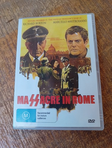 Massacre in Rome DVD Richard Burton 9317486000181 | eBay