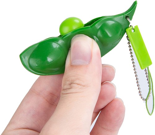 Pea Pod Pop It Fidget Toy Push Bubble Sensory Autism ADHD Stress Relief ...