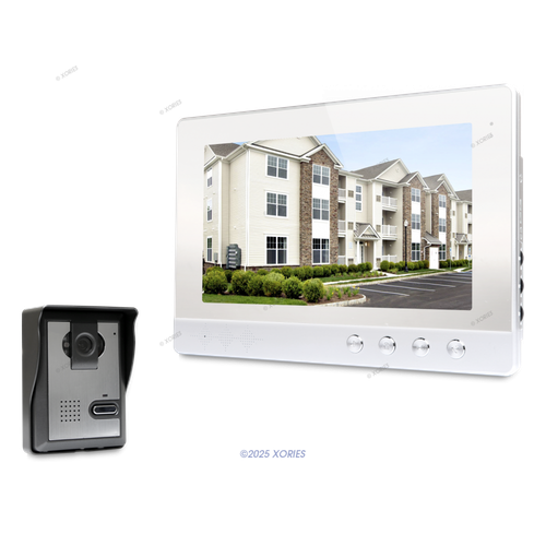 10.1inch Video Door Entry Security Intercom with Intra-monitor Audio ...