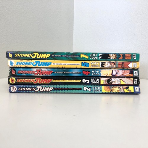 Shonen Jump Magazine 2006 Collection MANGA ANIME LOT x 5 - 1 CARD | eBay