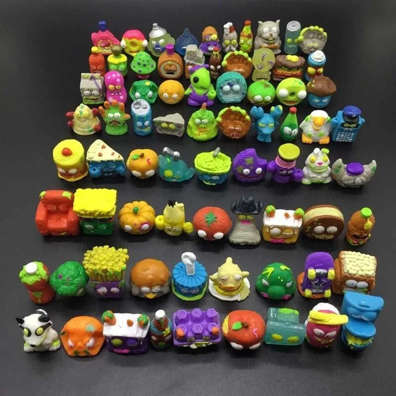 100 Cute Pcs Lot New the Grossery Gang Action Figure Pack Limited ...