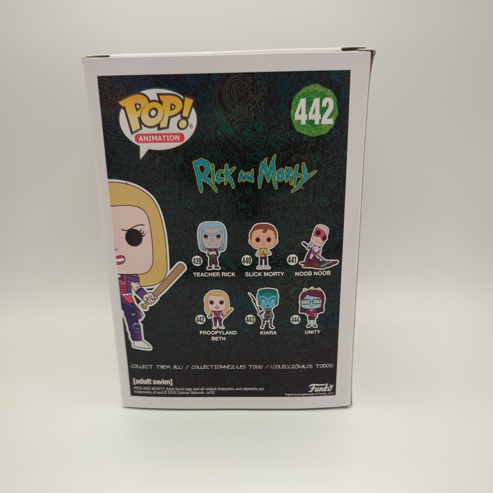 Funko Pop! Animation: Rick and Morty Froopyland Beth #442 New Vinyl ...