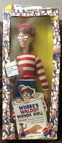 NIB Where's Waldo? 1991 Wenda Doll in Box-18" New Old Stock-Original ...