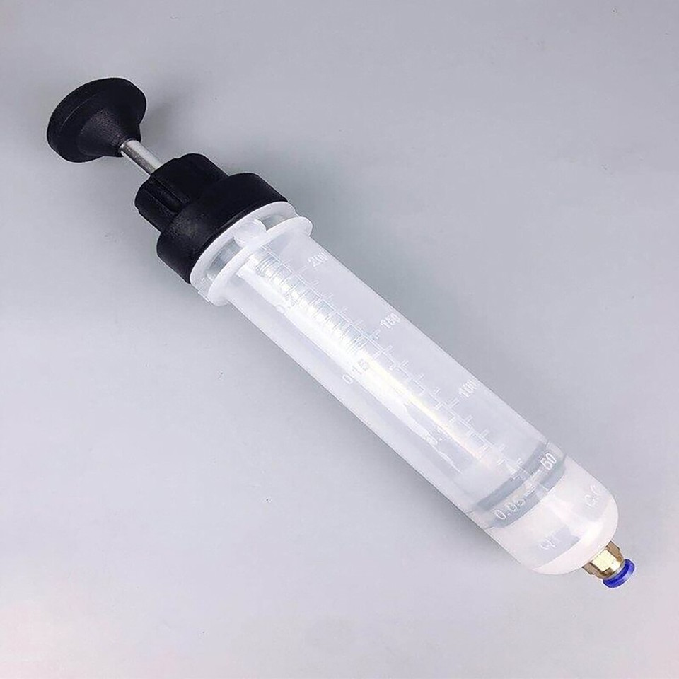 200cc Car Oil Fluid Extractor Fluid Syringe Pump Manual Suction Vacuum ...