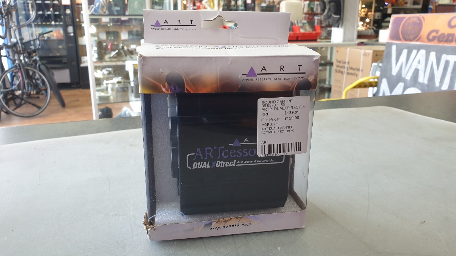 ARTCESSORIES DUALXDIRECT DUAL CHANNEL ACTIVE DIRECT BOX | eBay