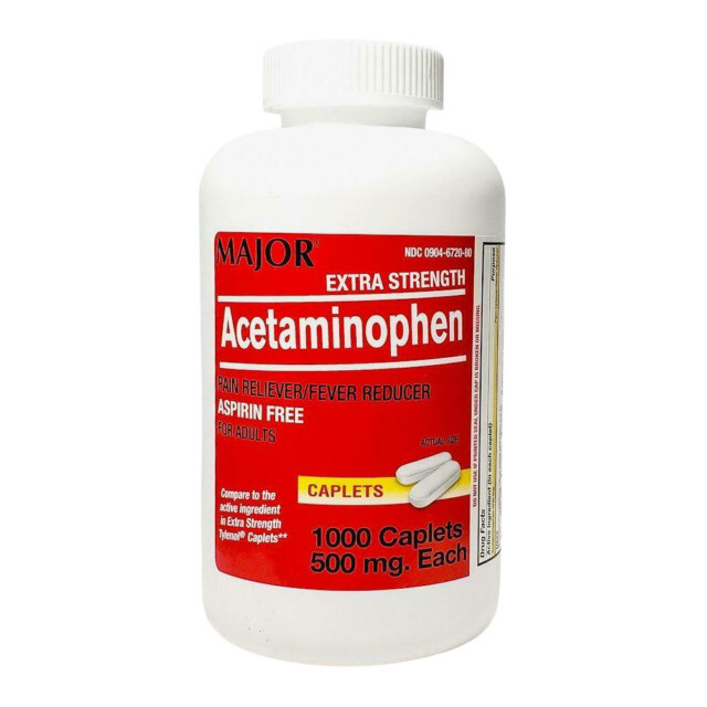 Tylenol Mapap Extra Strength Pain Treatment - 1912716 (1000 Count) for ...