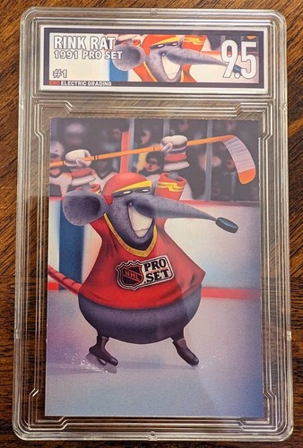 1991-92 Pro Set Hockey Rink Rat SSP! EGC Grade 9.5 Mint- Free Shipping | eBay