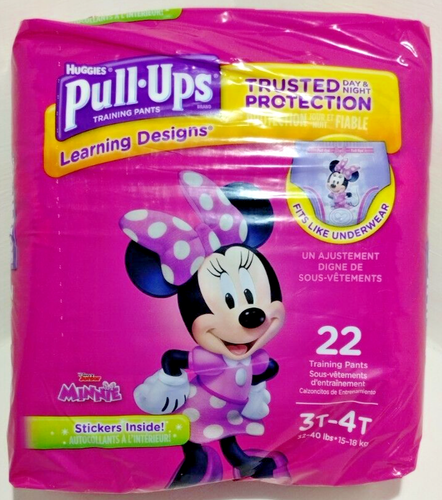 Vintage 3-4T Huggies Pull-Ups Doc Mcstuffins & Minnie | eBay