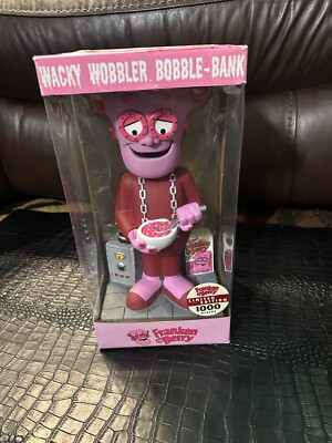 2006 FRANKENBERRY Wacky Wobbler "12 inch Talking Bobble-Bank" Funko ...