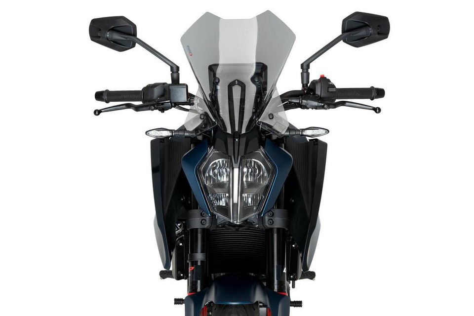 Puig Touring Screen Windshield Deflector Clear KTM 125 / 390 Duke 2024 ...