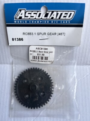 Associated 81386 ASC81386 RC8B3.1 Spur Gear 46T | eBay