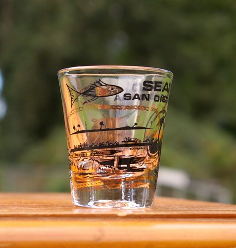 Sea World San Diego California Hydrofoil Shot Glass | eBay