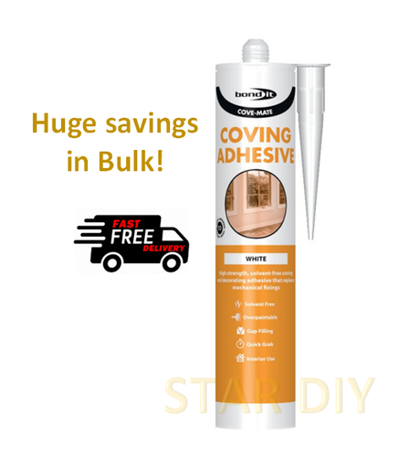 Joint Filler Coving Adhesive Stick 300ml Polystyrene Plaster Bond It ...