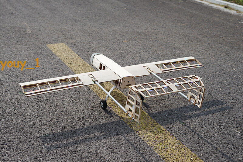 101cm DIY Assemble Viper-7 UAV FPV Wood Plane Airplane Kit Wingspan ...
