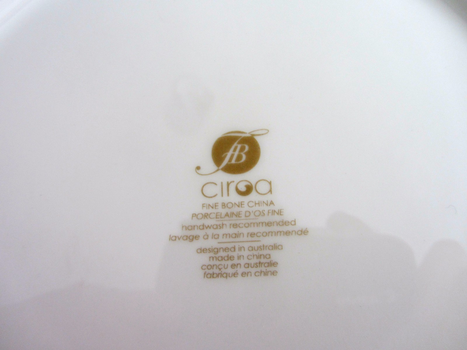 CIROA PINK FLORAL GOLD FOLIAGE DINNER Plates FINE BONE CHINA 11" SET of ...