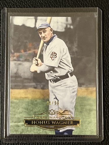 Honus Wagner 2011 Topps Marquee Baseball #97 - Pittsburgh Pirates HOF ...