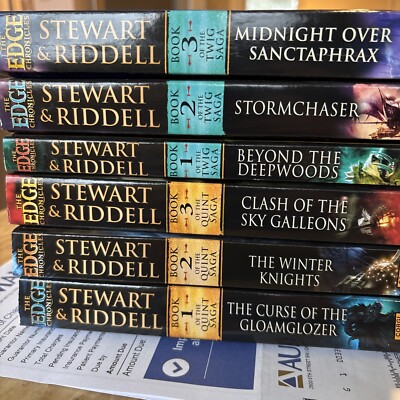 THE EDGE CHRONICLES Book 1-3 For The Twig Saga And 1-3 For The Quint ...