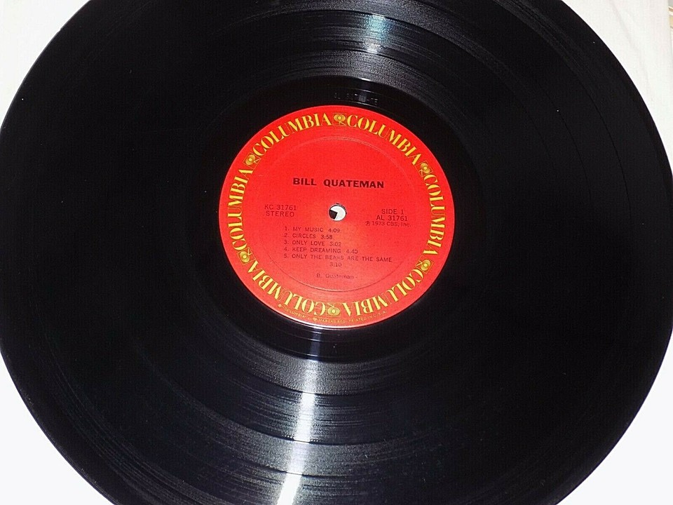 BILL QUATEMAN SELF TITLED VINYL LP RECORD ALBUM (1973) | eBay