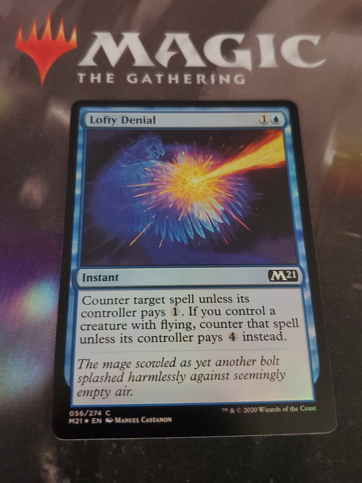 MTG. Lofty Denial - Foil. Core Set 2021. Lp | eBay