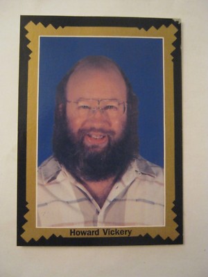 Howard Vickery 1993 Pro Billiards Tour, Portrait, Card #23 (MS-14) | eBay