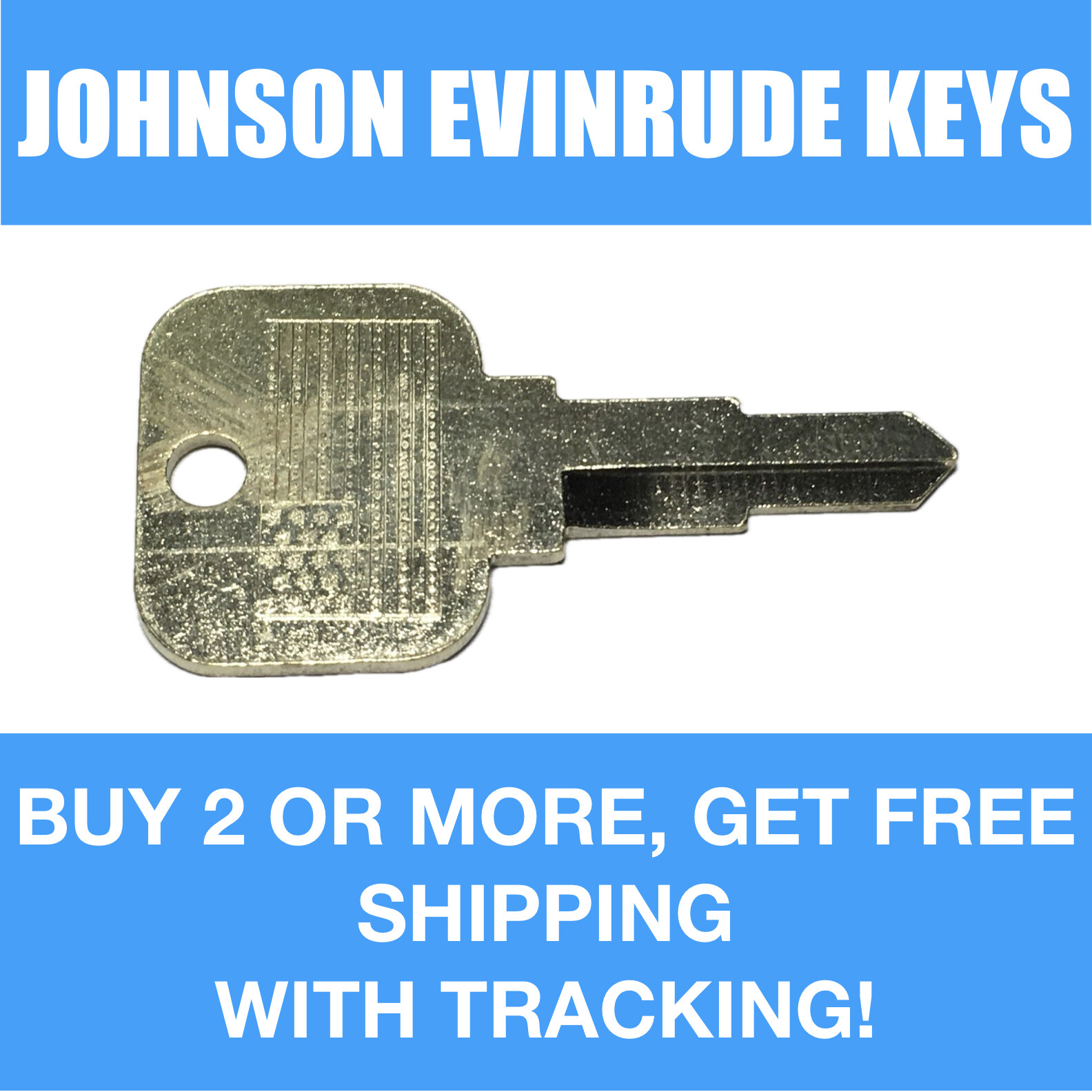 Johnson keys Evinrude keys outboard boat Cut to Code replacement key ...