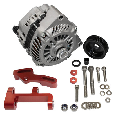 LS1 140a Alternator Upgrade Kit Red "SR20 - RWD" - includes Alternator ...
