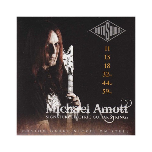 Rotosound Michael Amott Signature Strings 11-15-18-32-44-59 ...
