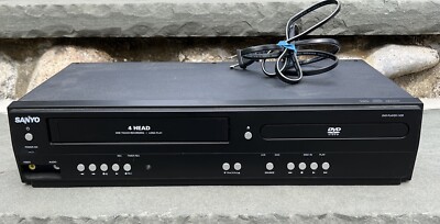 SANYO FWDV225F DVD Player/VCR Rec Player Combo - No Remote - Tested ...