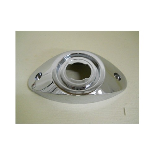 Twist On Chrome Branch Deflector Base / Fits 2.5" Round Marker ...