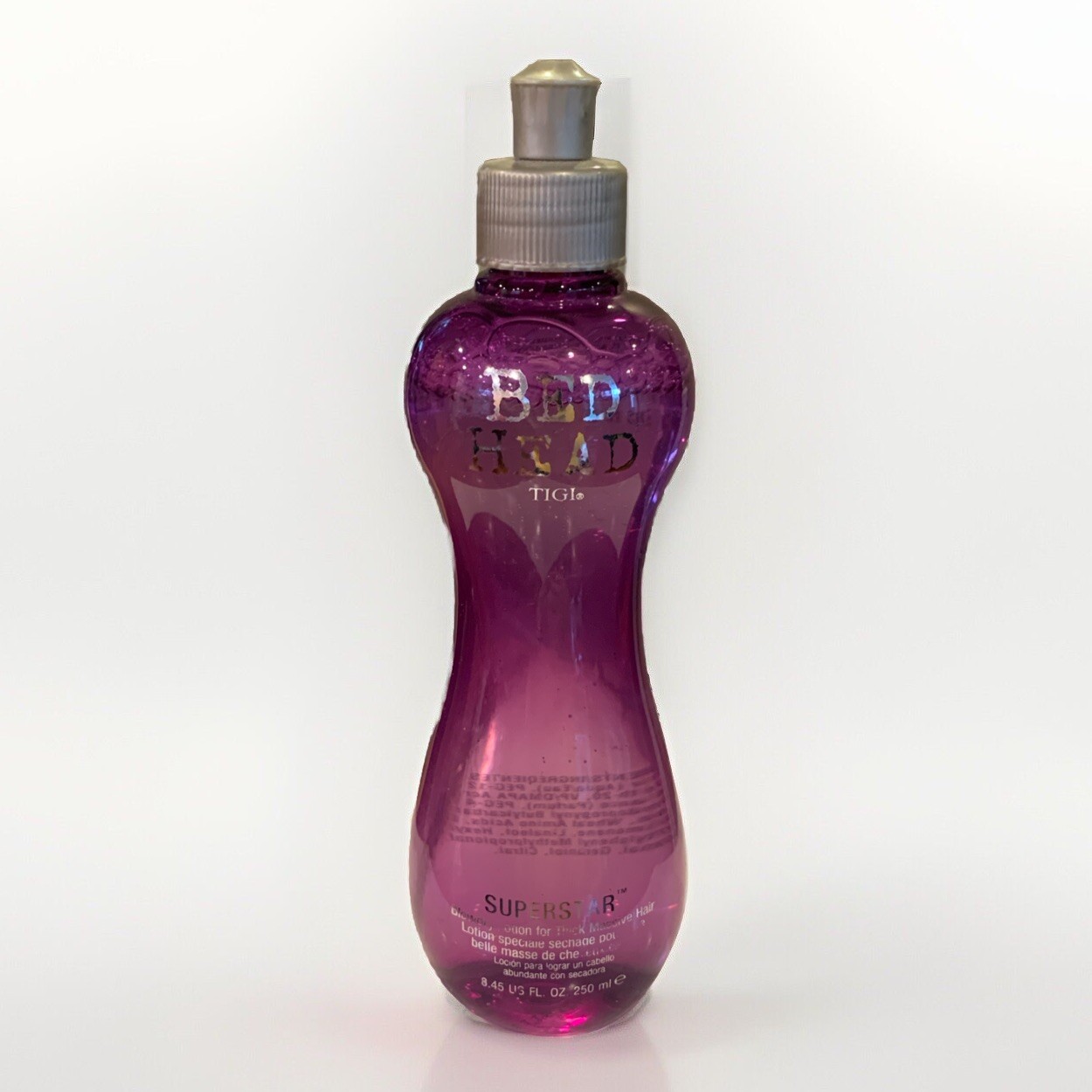 TIGI BED HEAD SUPERSTAR BLOWDRY LOTION 8.45 OZ Scuffed Bottle Full | eBay